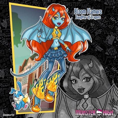 E U G E N On Instagram ️‍🔥🐉🩵winx Club In Monster High World Meet