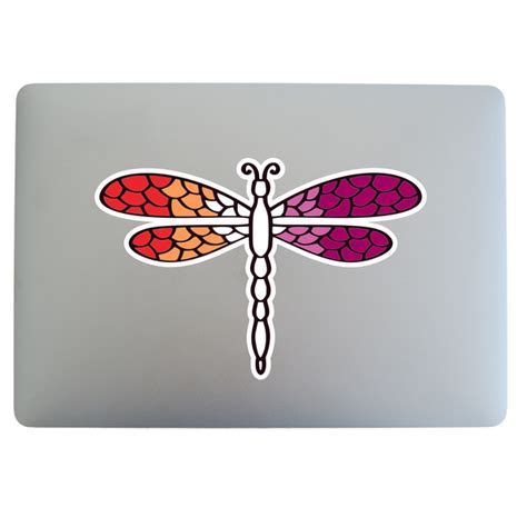Lesbian Pride Waterproof Sticker Decal Get Decaled