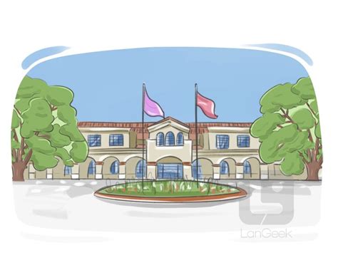 Definition And Meaning Of Embassy Picture Dictionary