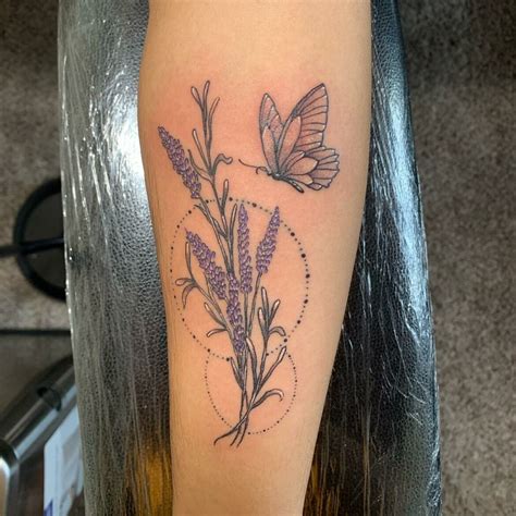 10 Best Lavender Tattoos With Meanings In 2024