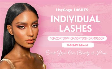 Hxygogo Lash Clusters 280pcs Diy Eyelash Extenisons Natural Look Wispy
