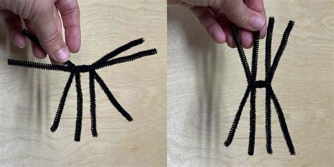 Pipe Cleaner Spider And Spider Web Fun Easy Halloween Craft My Growing