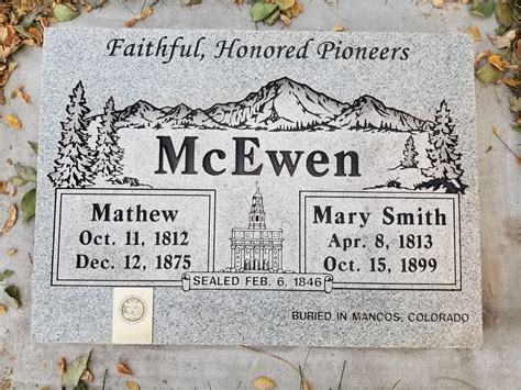 Mathew “ Matthew Mcewen ” Mcewan Sr 1812 1875 Find A Grave äreminne