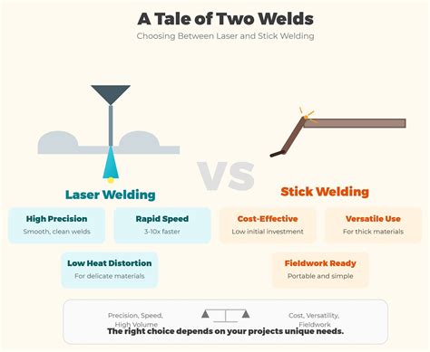 Laser Welding Vs Stick Welding A Thorough Comparison Adh Machine Tool