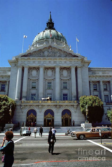 San Francisco City Hall Cross Walk Polk Street Photograph By Wernher