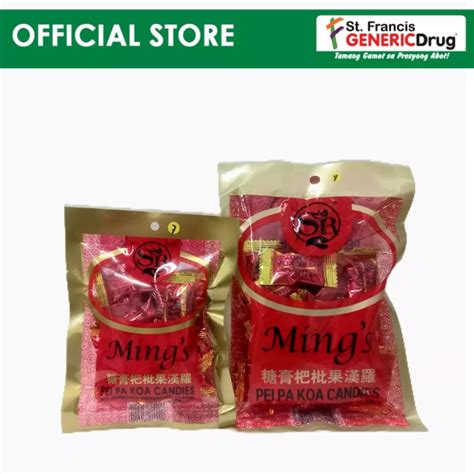 Mings Pei Pa Koa Candy 60g 120g Lazada Ph