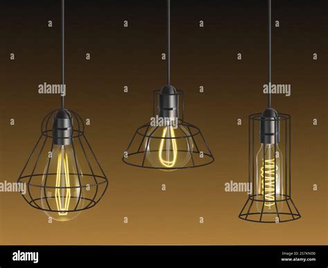 Tubular Lamps Stock Vector Images Alamy