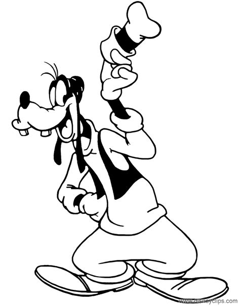 Goofy Coloring Pages 5