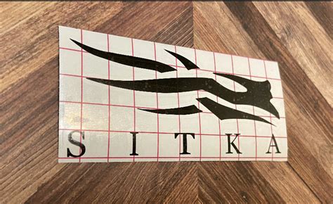 Sitka Logo Decal Hunting Gear Sitka Inspired Etsy