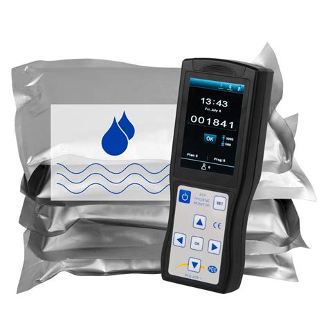 Hygienetest Luminometer Mit Lcd Anzeige Atp 1 Kit Pce Instruments