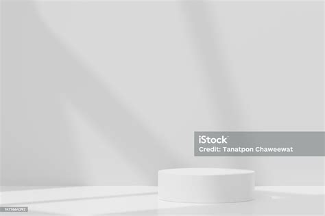 최소한의 기하학적 모양 디자인으로 추상 디스플레이 연단 모형 및 제품 프레젠테이션을 위한 3d 렌더링 장면입니다 화장품 광고를위한 받침대 플랫폼 0명에 대한 스톡 사진 및