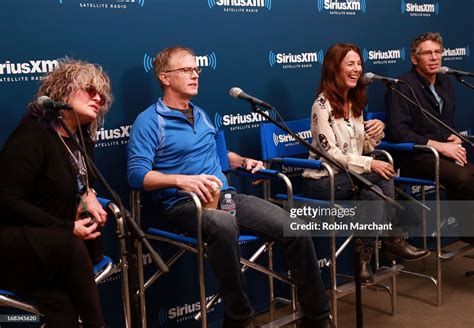 Nina Blackwood Alan Hunter Martha Quinn And Mark Goodman Attend
