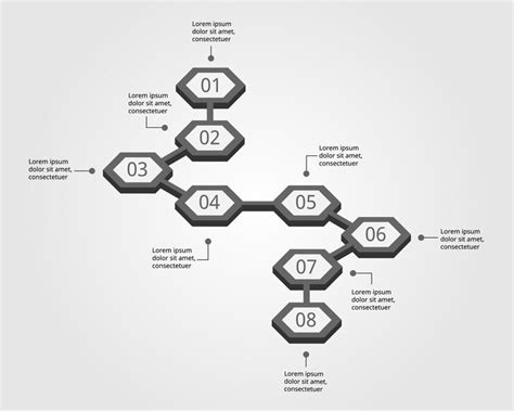 Premium Vector Timeline Graph Chart Template For Infographic For