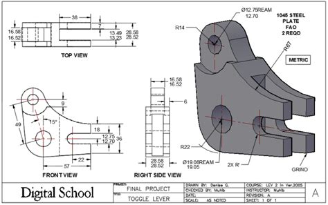 Toggle Lever By Denise Gama At