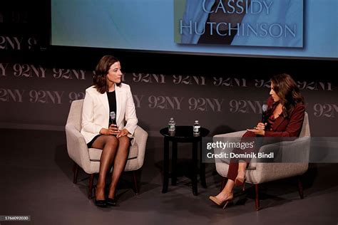 Cassidy Hutchinson Attends A Conversation With Alyssa Farah Griffin