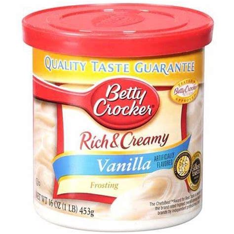Betty Crocker Rich And Creamy Vanilla Frosting