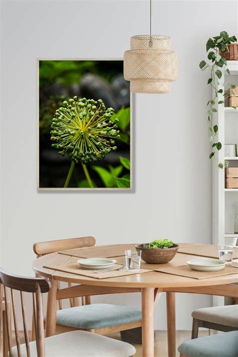 Allium Color Digital Downloadable Print Etsy