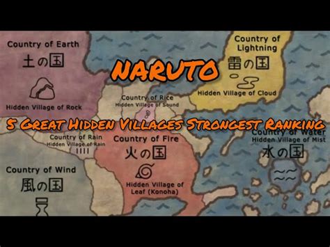 Hidden Mist Village Map Pin By Gustavo Ortega On Naruto Naruto Art