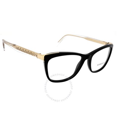 Versace Demo Cat Eye Ladies Eyeglasses Ve3255 Gb1 54 8053672799767