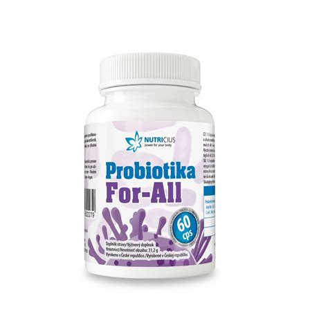 Nutricius Probiotika For All 60 Kapslí