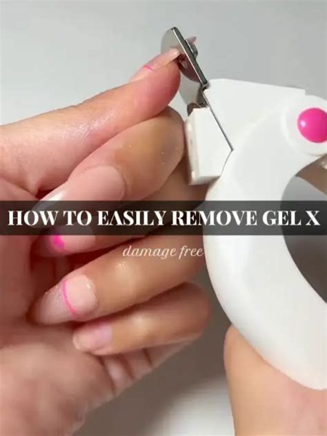 Remove Gel X Damage Free Beginner Friendly💕 Video Published By