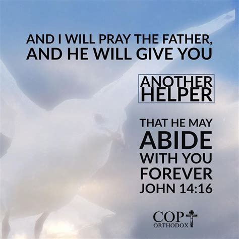 John 1416 Another Helper Promised By Jesus