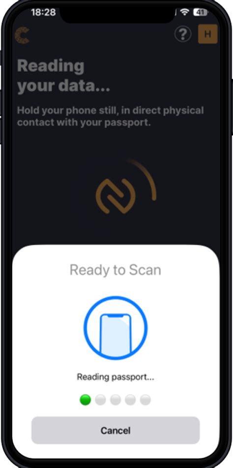 Scanning Your Passport Using Nfc
