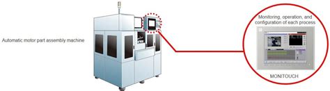 Hmi Application Example Assembly Machine Recipe Function Fuji