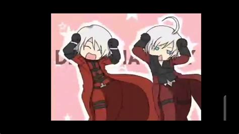 [dmc Mad] Dmc1 And Dmc2 Dante Dance To Caramelldansen Youtube