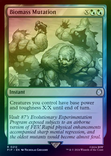 401 Games Canada Biomass Mutation Foil Pip
