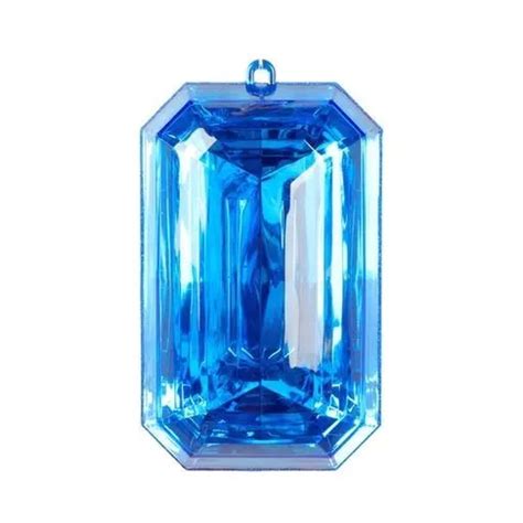 Rectangle Gem Blue Decorating With Debbie