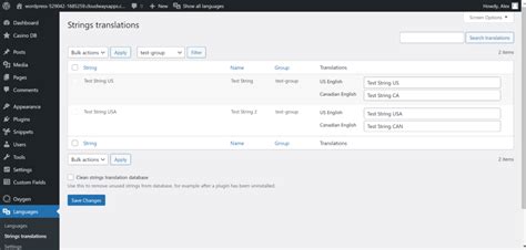 Make Your Oxygen Site Multilingual Using Polylang Translation Strings Smooth Websites