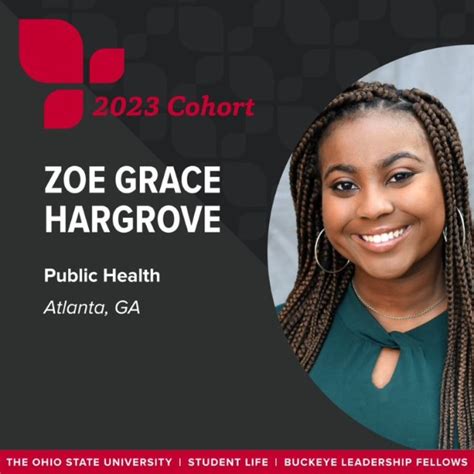 Zoë Grace Hargrove People Buckeye Leadership Fellows Program