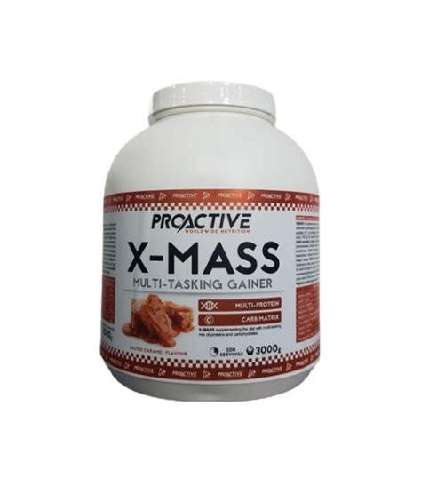 Proactive X Mass Multi Tasking Gainer 3000 G Sportsone International