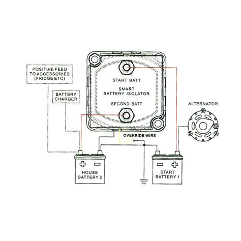 Aigoni™ 140 Amp Dual Battery Isolator Sensitive Battery Isolator Kit