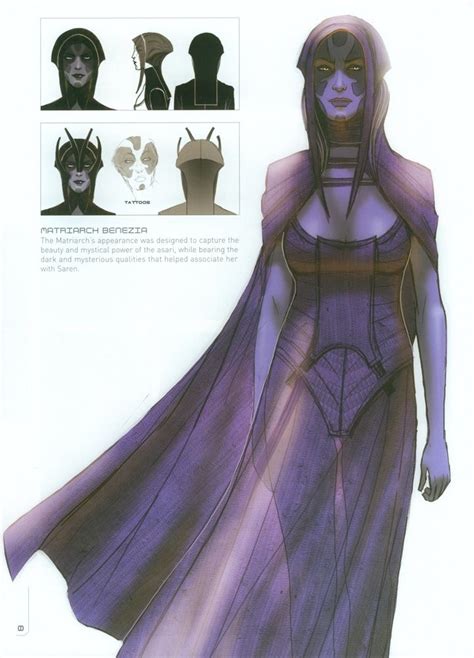 Asari Concept Art
