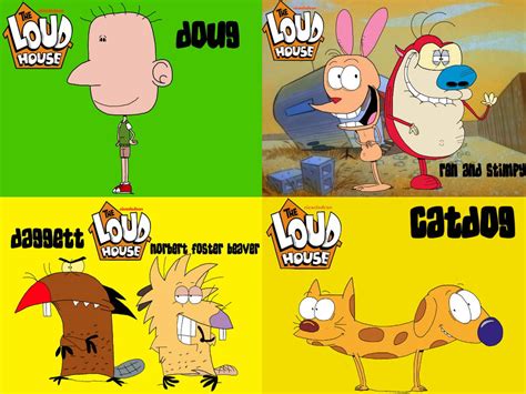 90s Nicktoon Characters In The Loud House Style By Mnwachukwu16 On