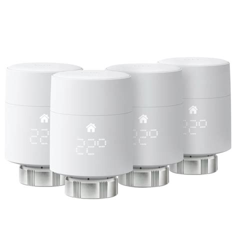 Tado White Smart Trv Head 4 Pack Screwfix