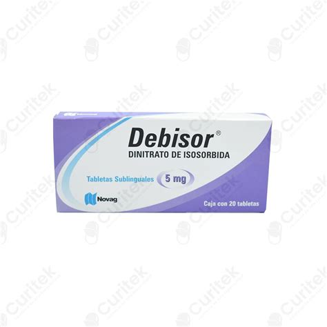 Debisor 5 Mg 20 Tabletas