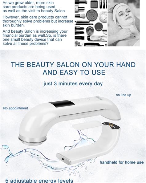 노화 방지들기를 위한 얼굴 기계 피부 회춘 장치를 바짝 죄는 1 개의 피부에 대하여 5제거주름 제거를 구성하십시오 Buy 5 1 피부 얼굴 기계초음파 장비 화장품
