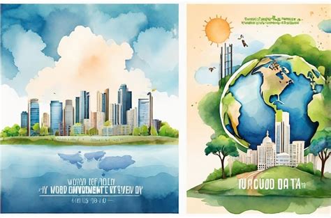 Poster Concept Of Ecosystem City And World Environment Day Premium Ai Generated Image