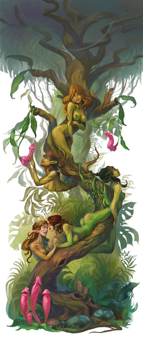 Dryads By Zenerz Hentai Foundry
