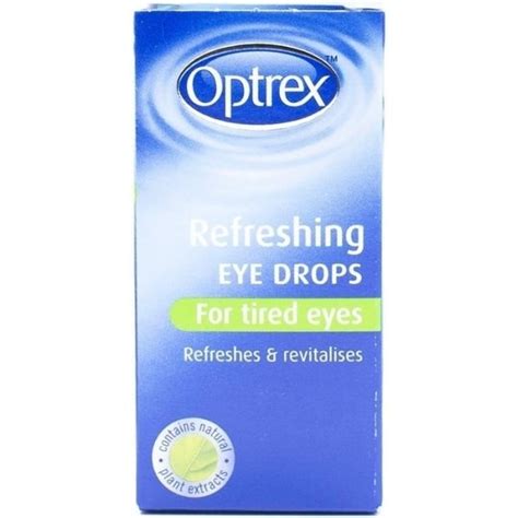 Optrex Refreshing Eye Drops 10ml Eye And Ear From Chemist Connect Uk