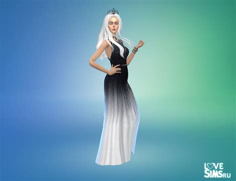 Винта Белая Королева от Sofia Koss к Симс 4