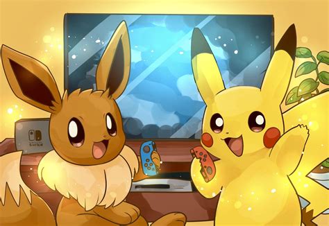 Pokemon Pikachu Eevee
