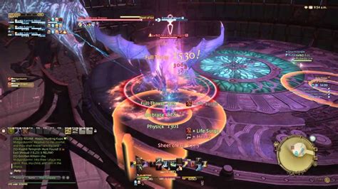 Ffxiv Keeper Of The Lake Midgardsormr Fight Dragoon Tank Youtube