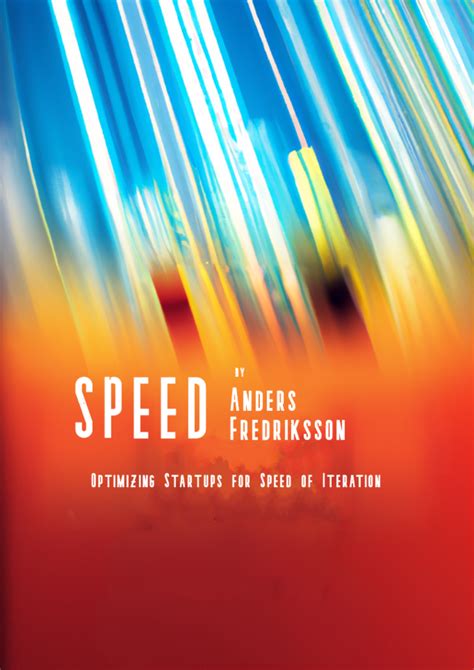 Speed By Anders Fredriksson Leanpub Pdfipadkindle
