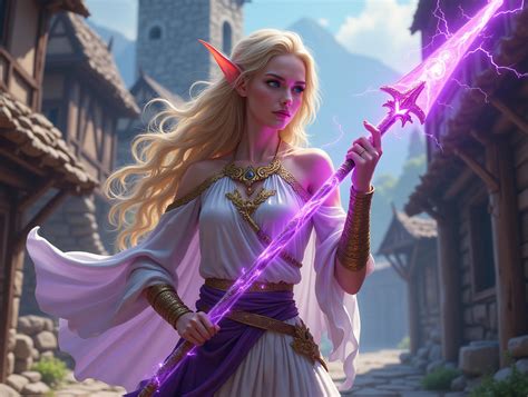 Levina The Divine Lightning Spear Holder By Crazytrey12 On Deviantart
