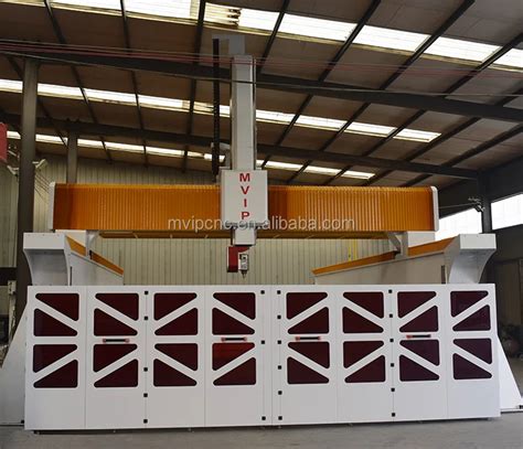 Cnc Foam Mould Cutting Machine 5 Axis Polystyrene Modeling