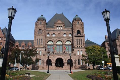 Queens Park Toronto And The Ontario Legislative Building
